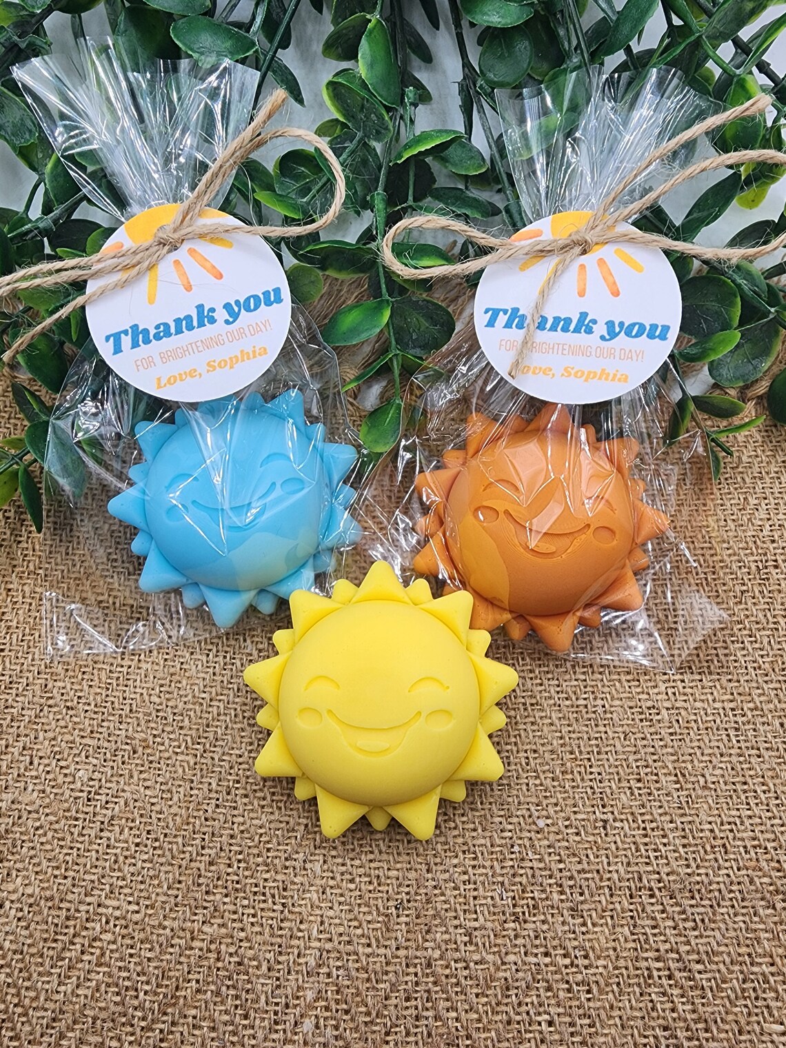 Sun Baby Shower Soap Favors Sunshine Soap Here Comes the Son Soap Baby ...