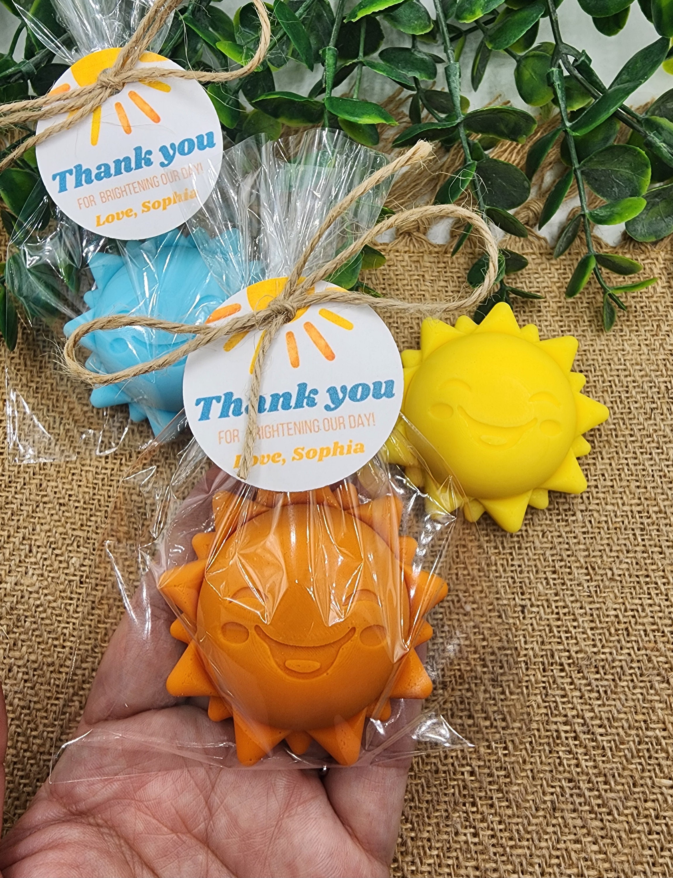 Sun Baby Shower Soap Favors Sunshine Soap Here Comes the Son Soap Baby ...