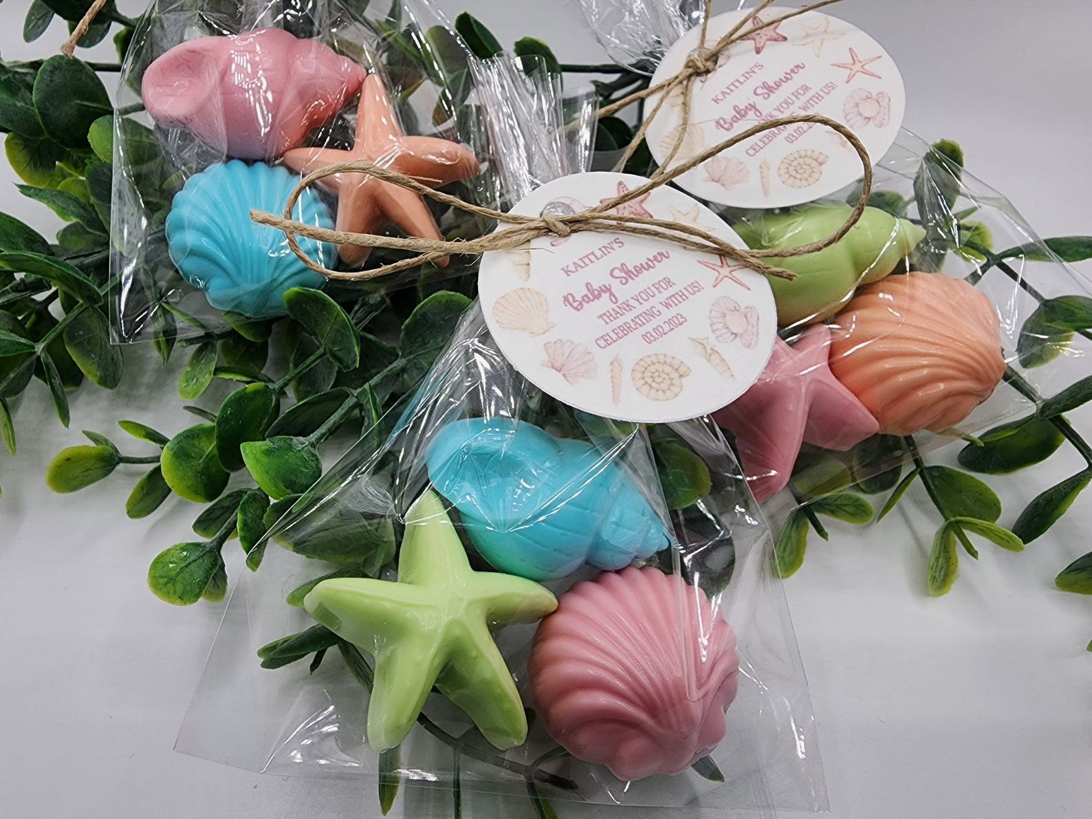 Sea Shell Soaps Party Favors Baby Shower Favors Wedding Favors Bridal ...