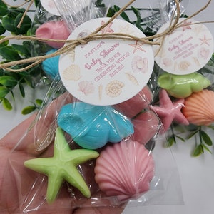 Sea Shell Soaps Party Favors Baby Shower Favors Wedding Favors Bridal ...
