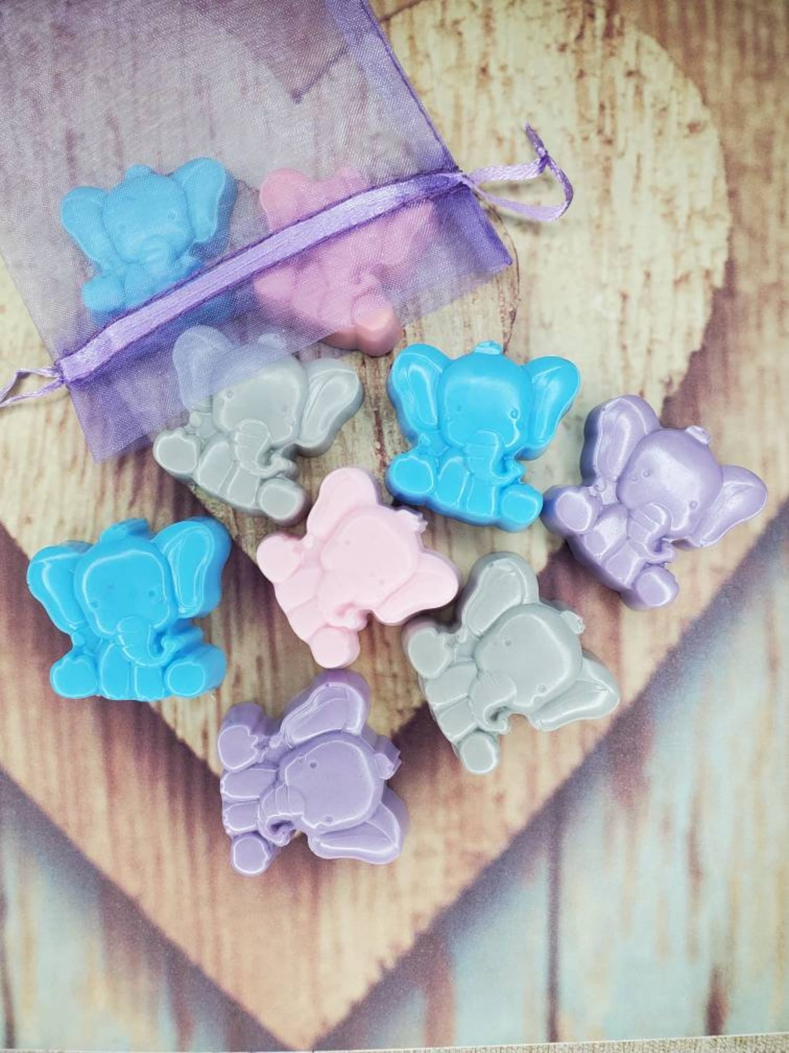 30 Baby Elephant Hand Soaps,baby Shower Soap Favors, Party Favors ...