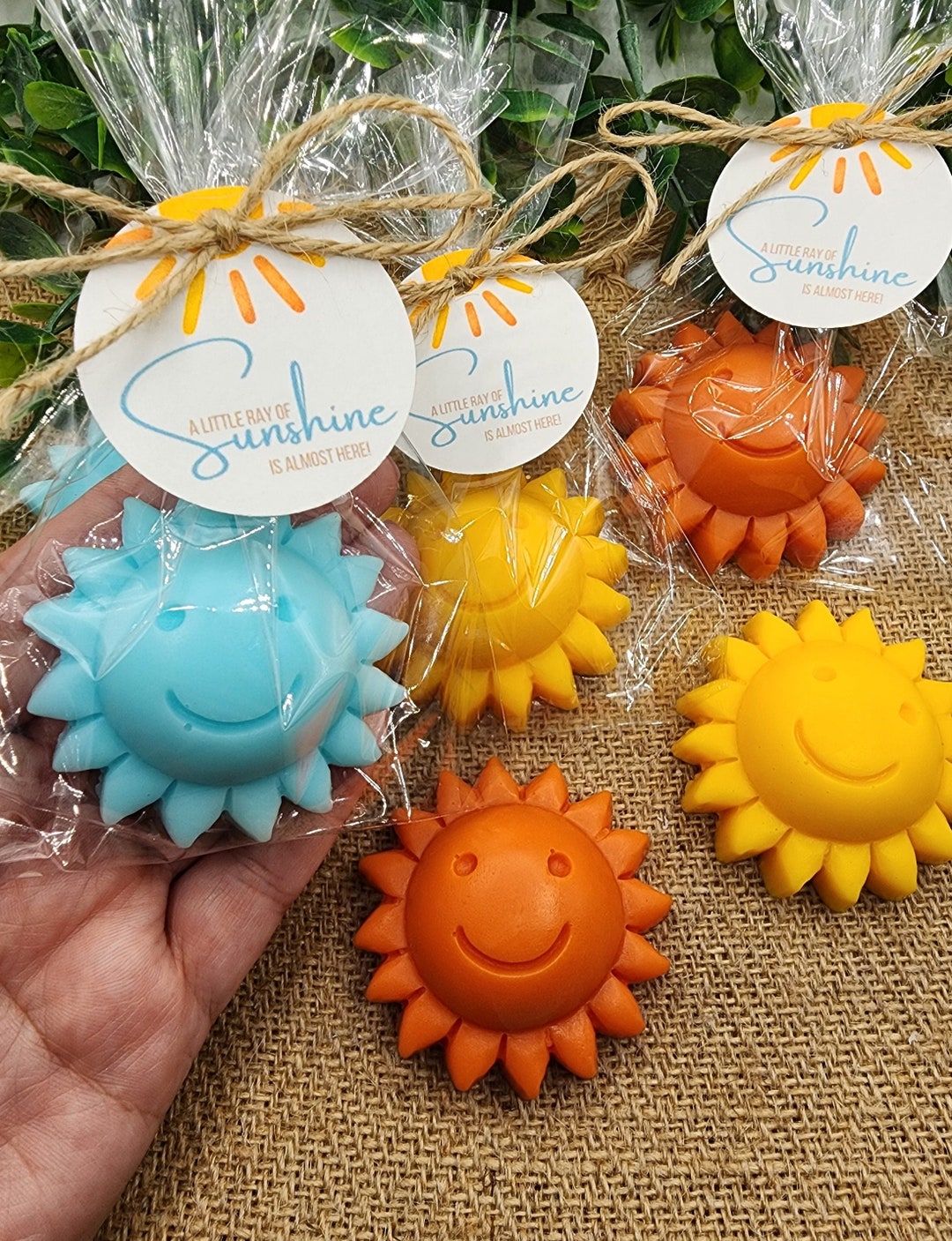 Sun Baby Shower Soap Favors Sunshine Soap Here Comes the Son Soap Baby ...