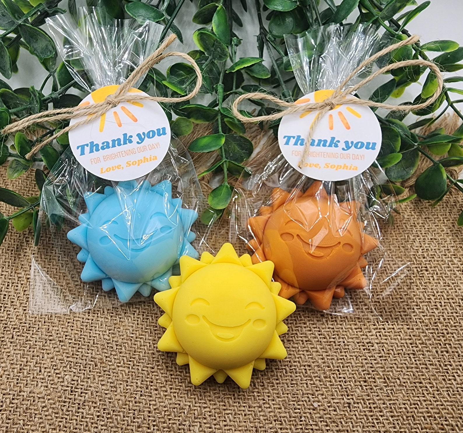 Sun Baby Shower Soap Favors Sunshine Soap Here Comes the Son Soap Baby ...