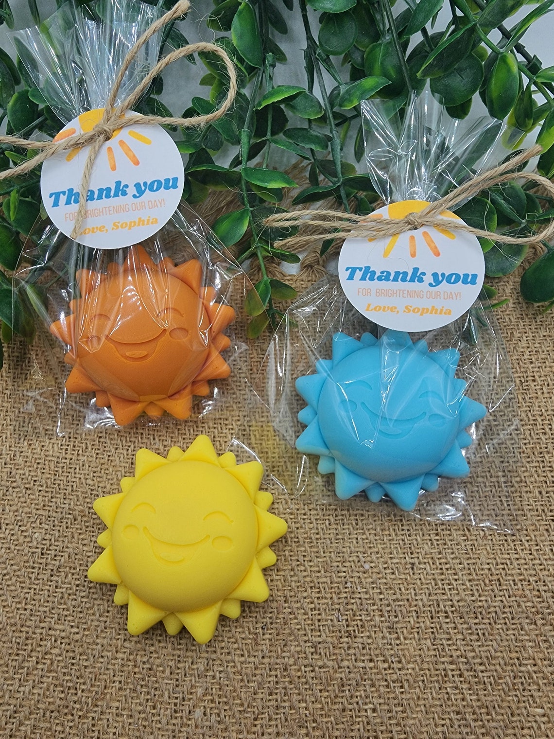 Sun Baby Shower Soap Favors Sunshine Soap Here Comes the Son Soap Baby ...