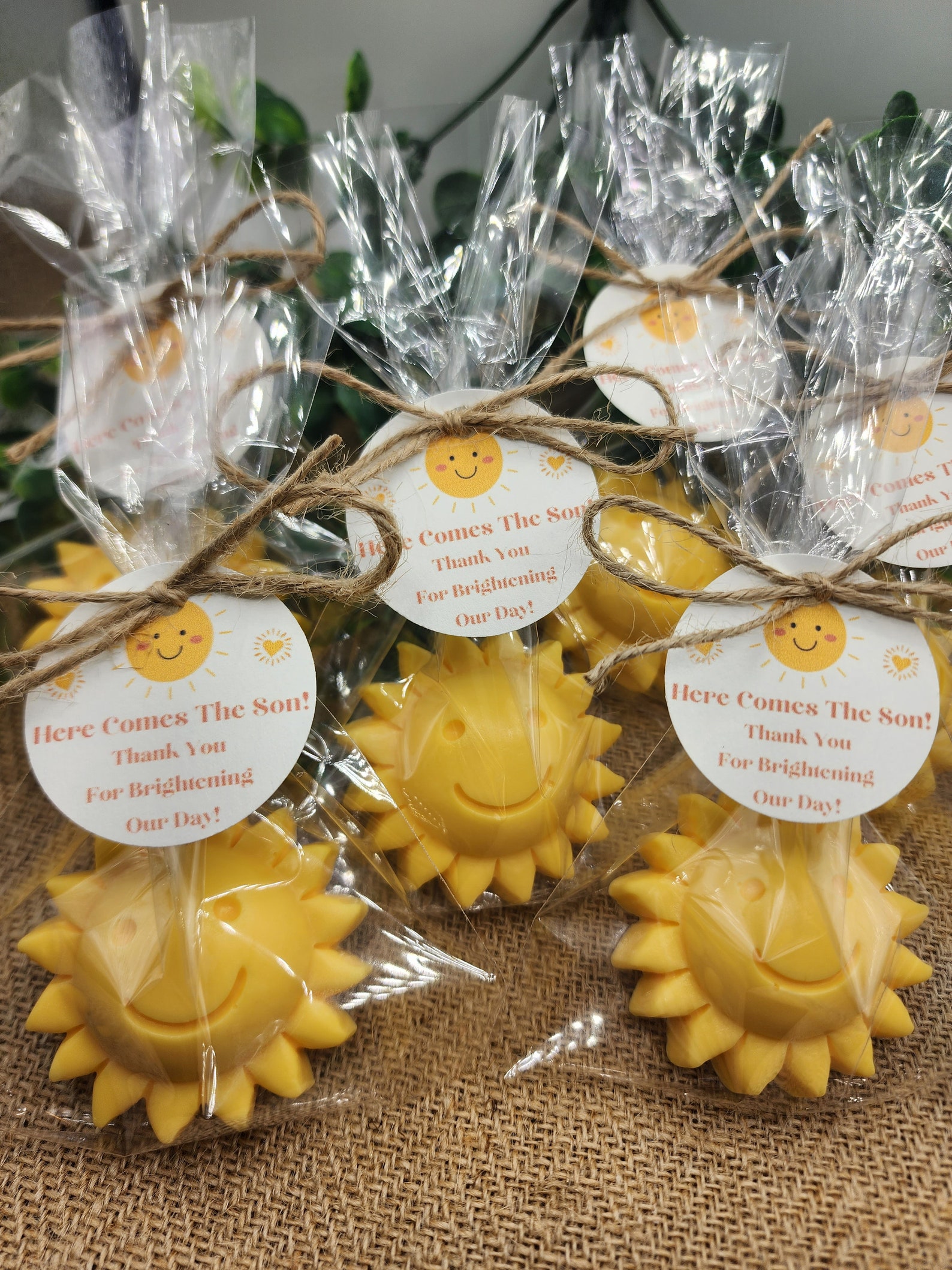 Sun Baby Shower Soap Favors Sunshine Soap Here Comes the Son Sun Soap ...