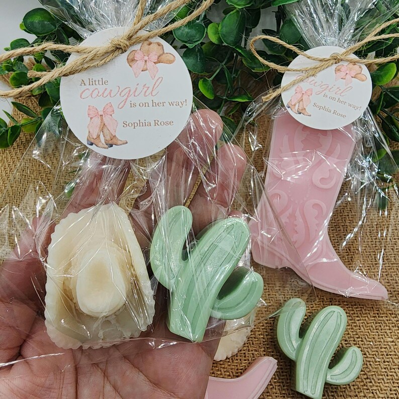 Western Soap Favors Cowboy Boot Baby Shower Mexican Fiesta Wedding ...