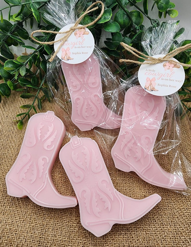 Western Boot Soap Favors Cowboy Baby Shower Mexican Fiesta Wedding ...