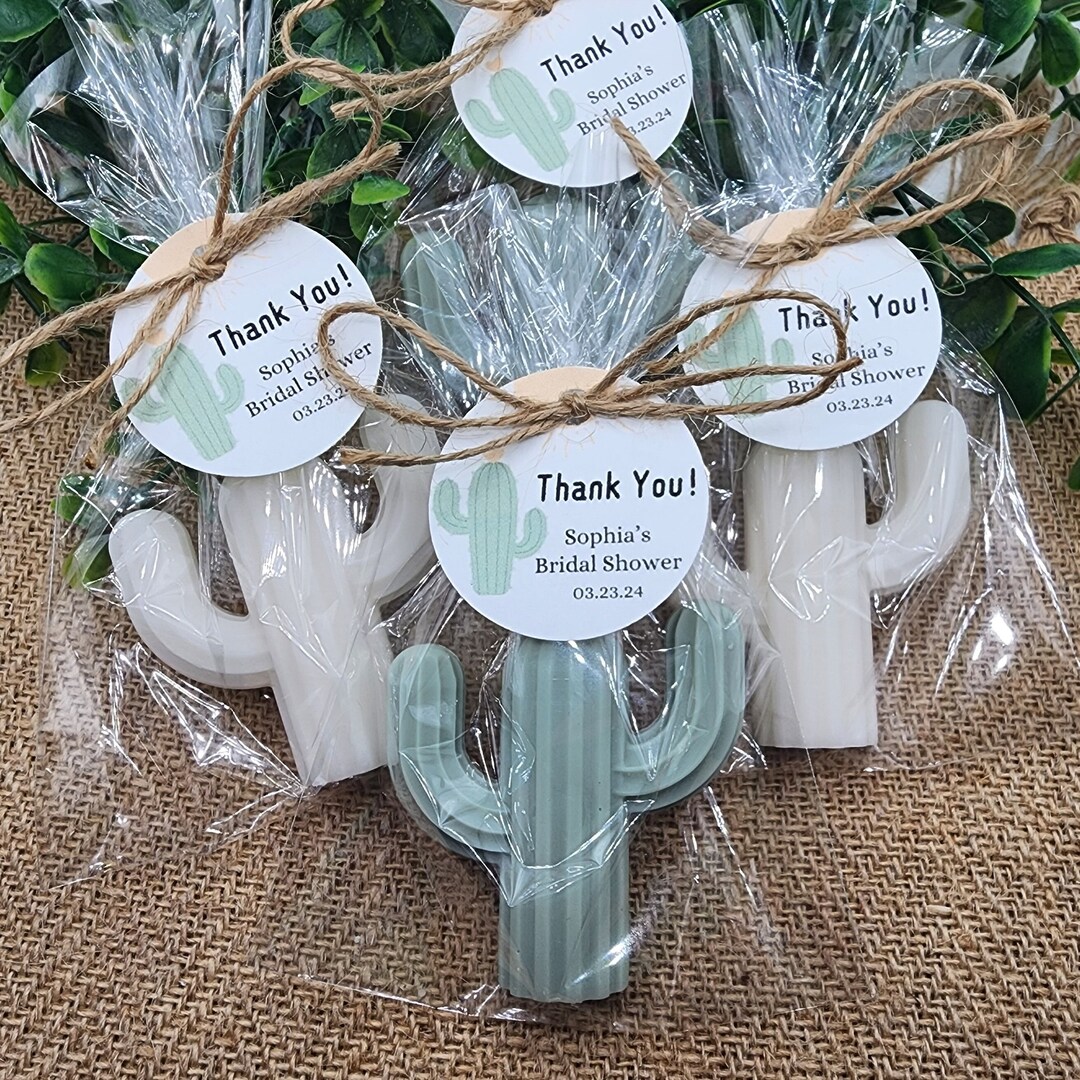 Cactus Soap Favors Fiesta Mexican Party Decoration Cactus Baby Shower ...