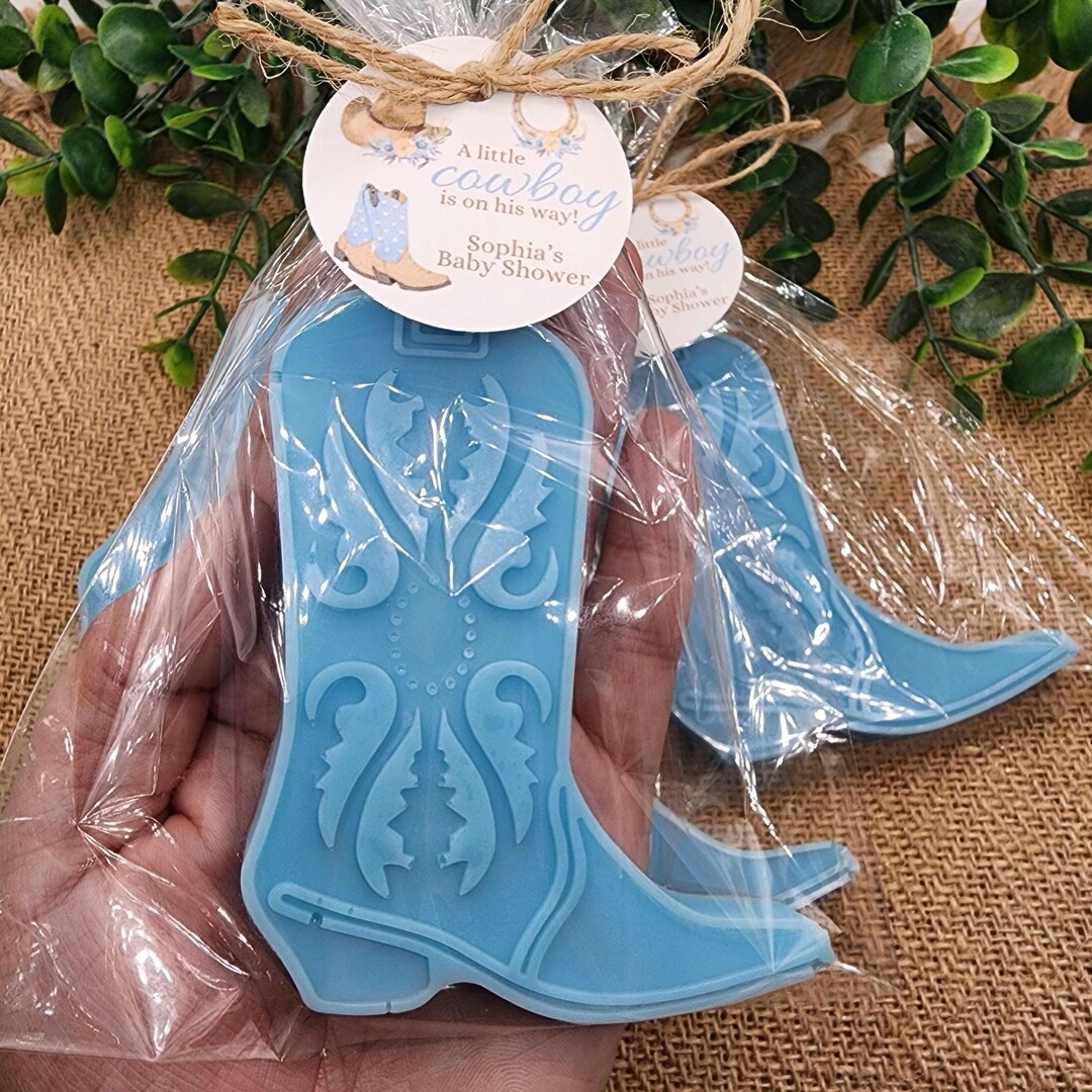 Western Boot Soap Favors Cowboy Baby Shower Mexican Fiesta Wedding ...