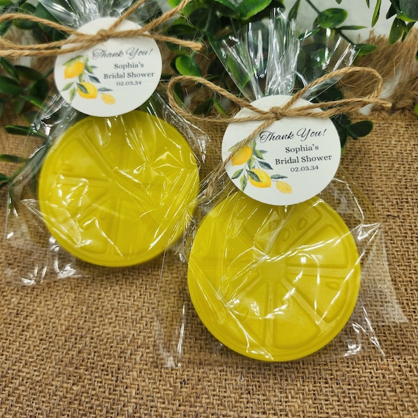 Lemon Bridal Shower Favors - Etsy