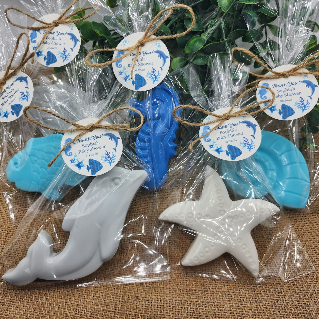 Under the Sea Soap Favors Ocean Themed Soap Nautical Decorations Beach ...