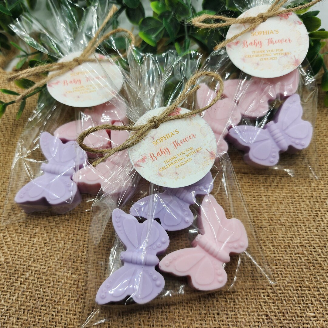Butterfly Soap Favors Baby Shower Favors Bridal Shower Favors Wedding ...