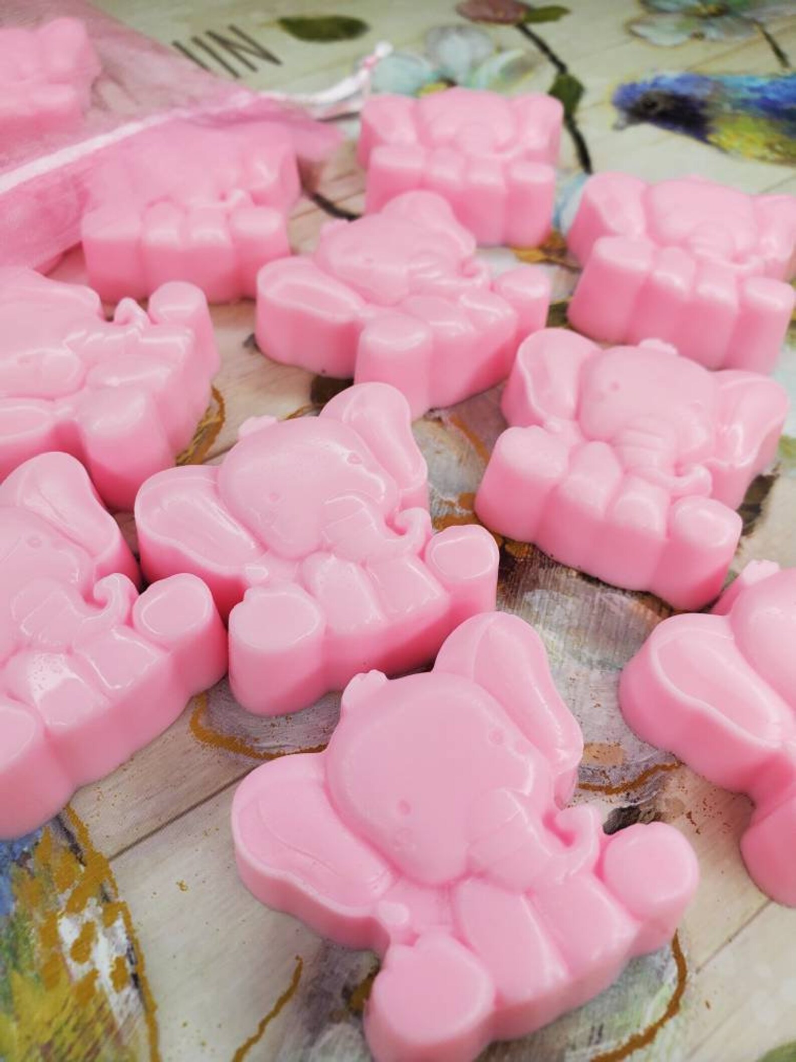 30 Baby Elephant Hand Soaps,baby Shower Soap Favors, Party Favors ...