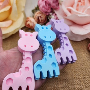 Giraffe Soap Favors Safari Animal Soap Girrafe Baby Shower Soap Favors ...