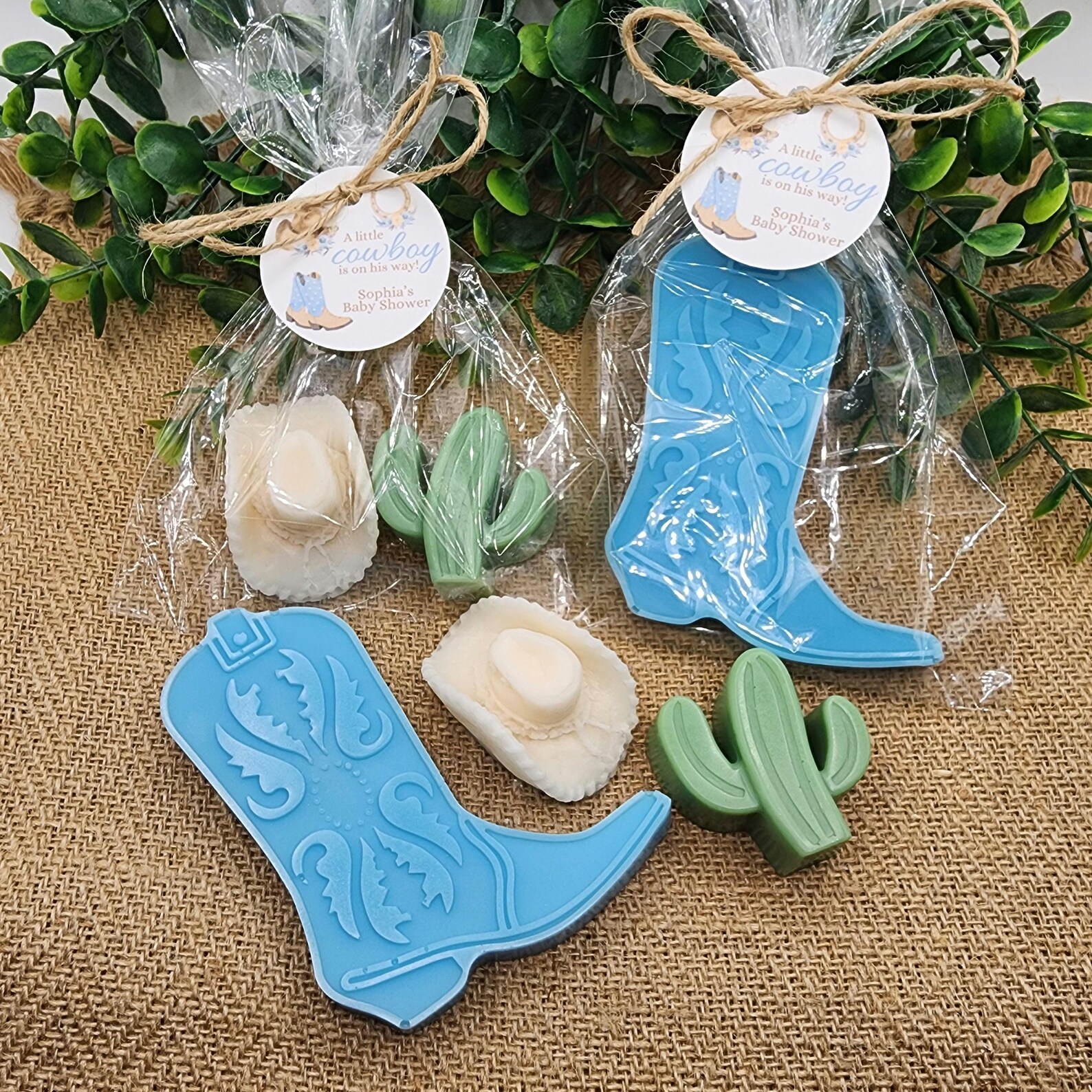 Western Soap Favors Cowboy Boot Baby Shower Mexican Fiesta Wedding ...