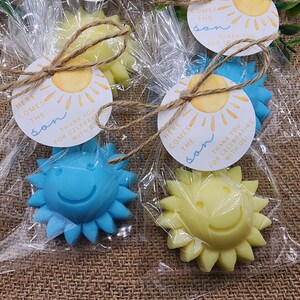 Sun Baby Shower Soap Favors Sunshine Soap Here Comes the Son Soap Baby ...