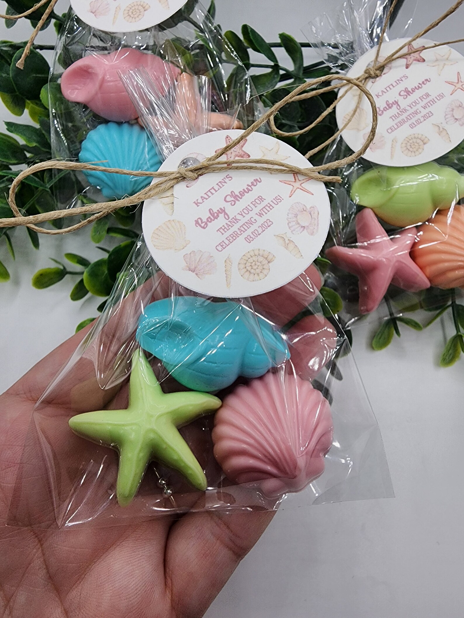 Sea Shell Soaps Party Favors Baby Shower Favors Wedding Favors Bridal ...