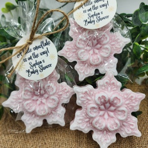 Snowflake Soap Favors Baby Shower Favors Christmas Stocking Stuffers ...