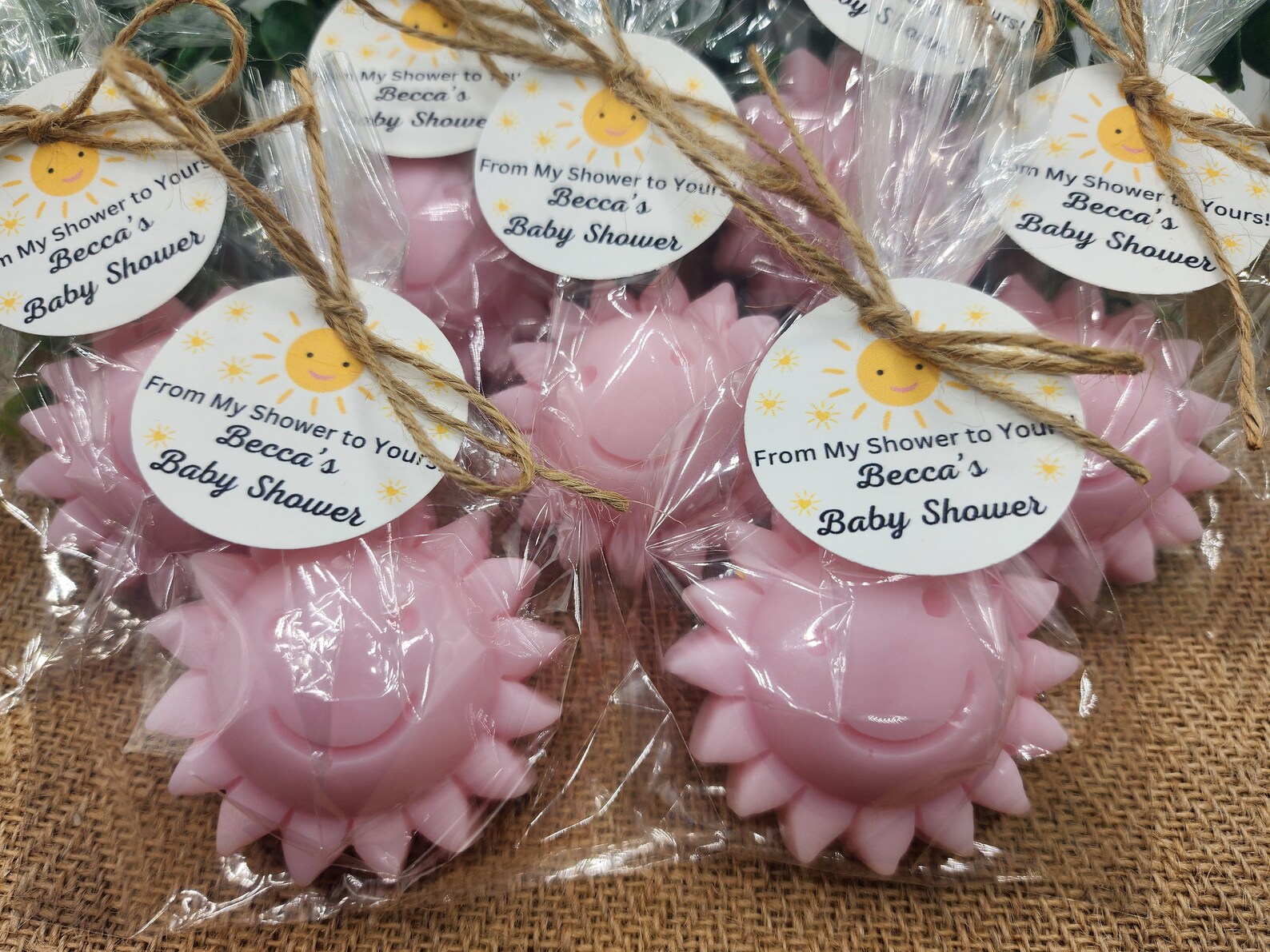 Sun Baby Shower Soap Favors Sunshine Soap Here Comes the Son Sun Soap ...