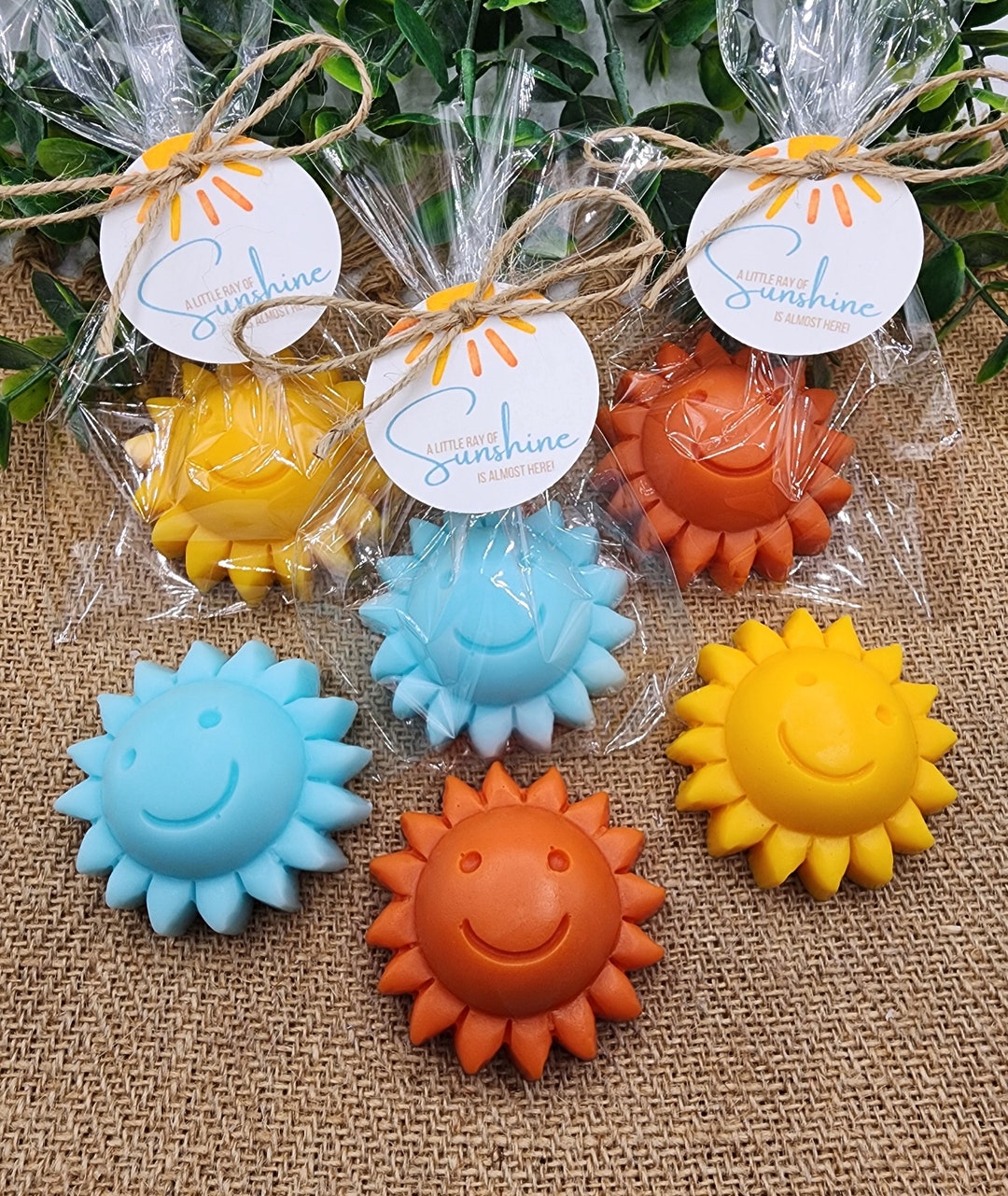 Sun Baby Shower Soap Favors Sunshine Soap Here Comes the Son Soap Baby ...
