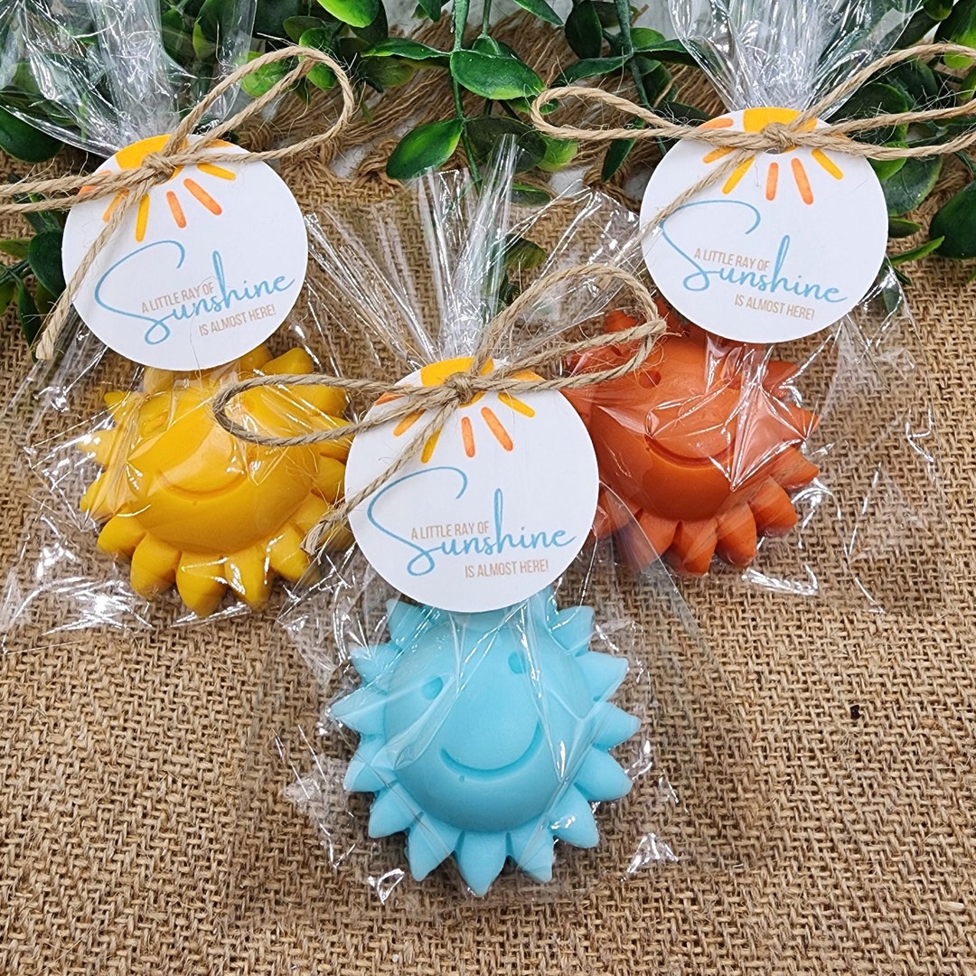 Sun Baby Shower Soap Favors Sunshine Soap Here Comes the Son Soap Baby ...
