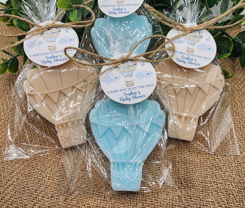 Hot Air Balloon Soap Favors Baby Shower Gift for Boy Girl up up and ...