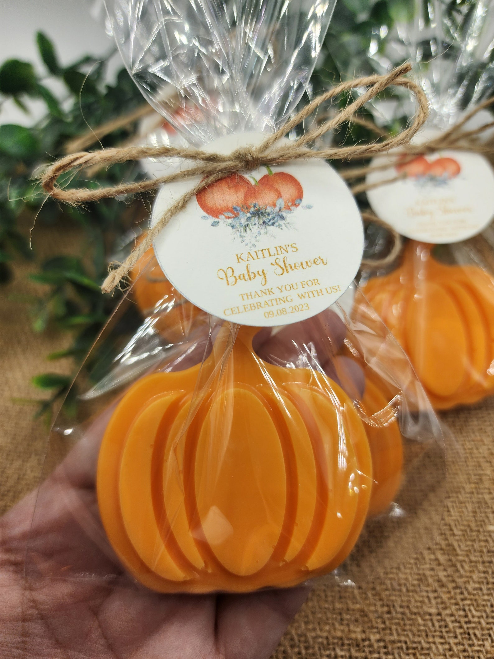Pumpkin Soap Favors Little Pumpkin Baby Shower Favors Fall Wedding Shower Favors Bridal Shower ...