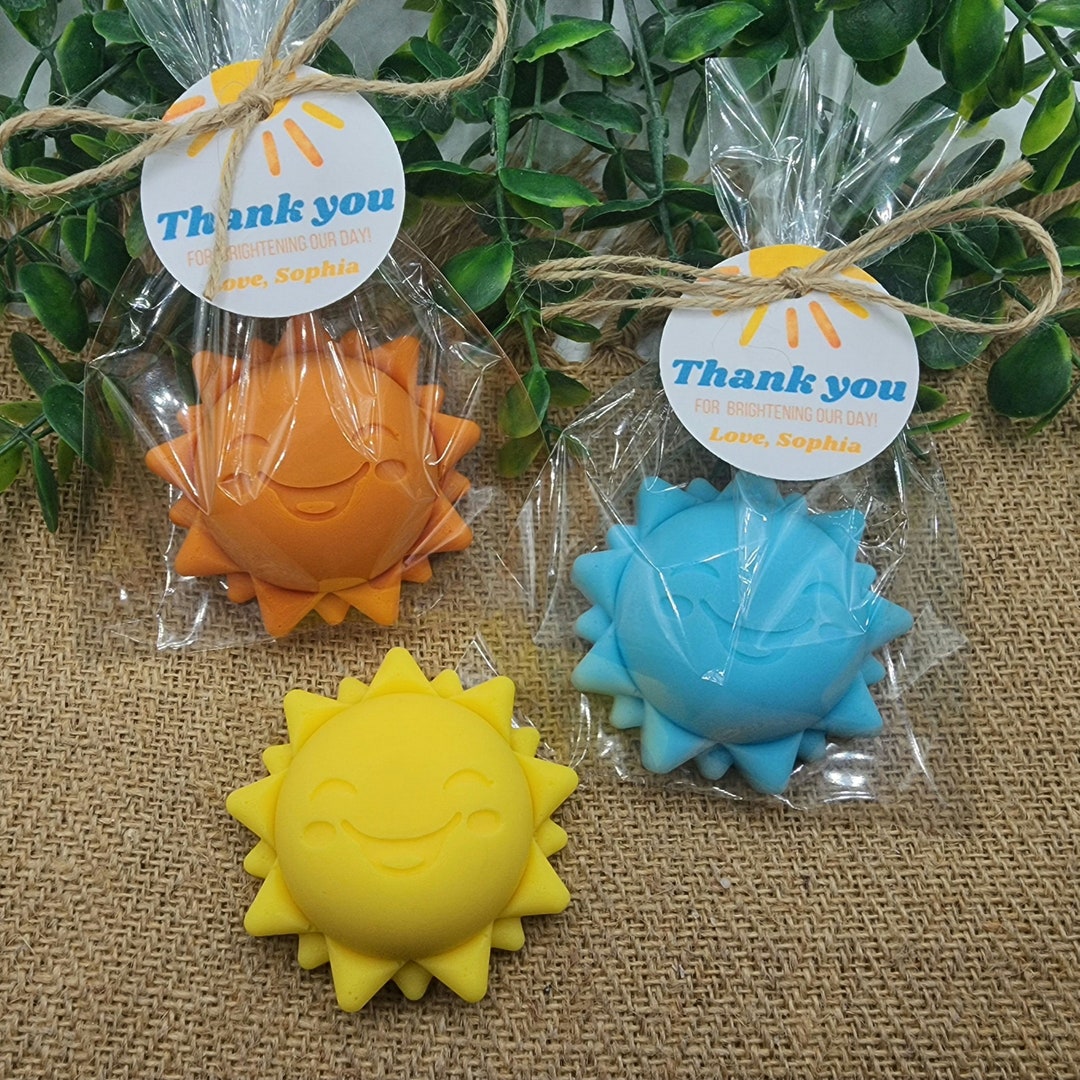 Sun Baby Shower Soap Favors Sunshine Soap Here Comes the Son Soap Baby ...
