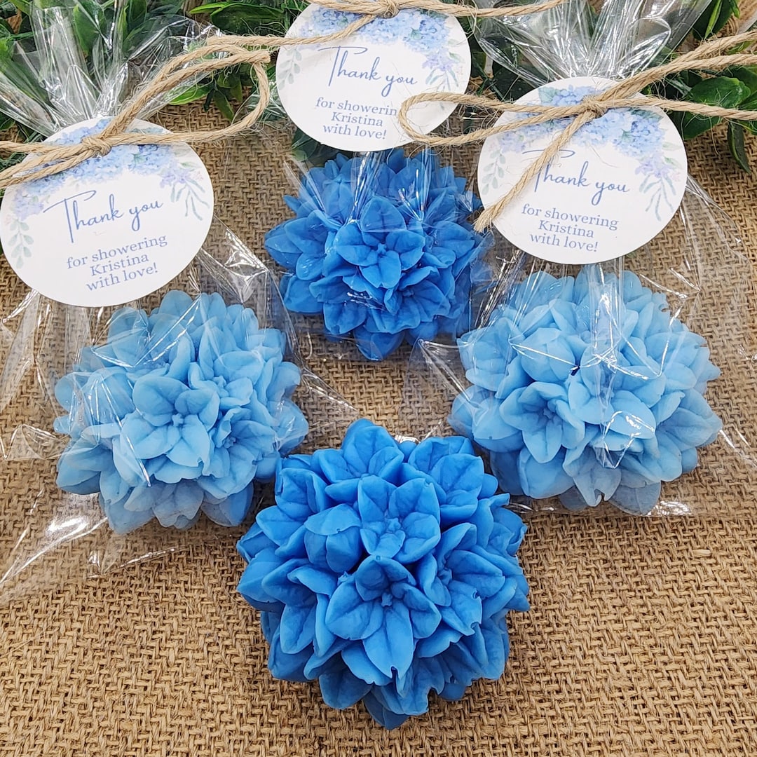 Hydrangea Soap Favors Baby Shower Gift Bridal Shower Favors Bridal Brunch Mother's Day Gift ...