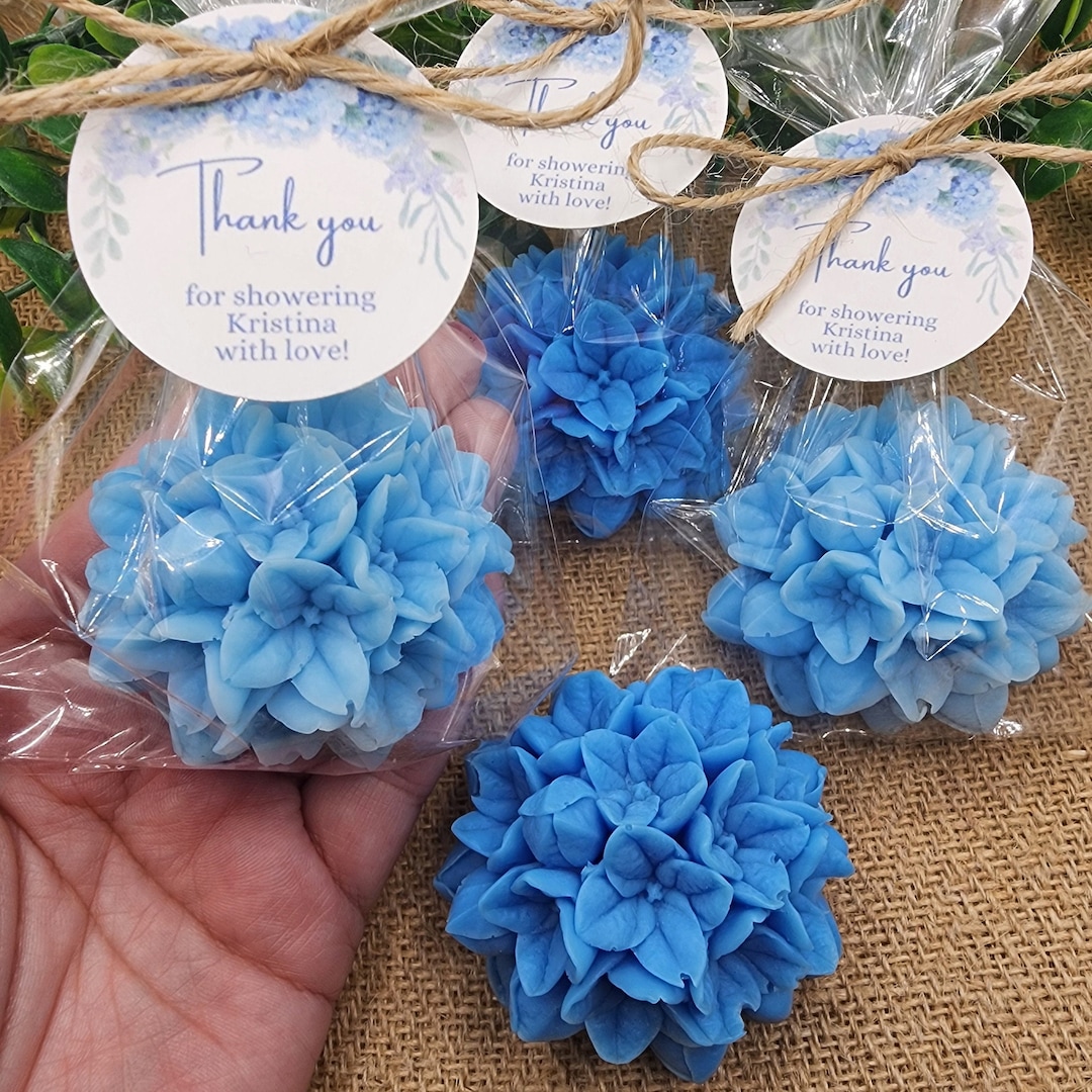 Hydrangea Soap Favors Baby Shower Gift Bridal Shower Favors Bridal Brunch Mother's Day Gift ...