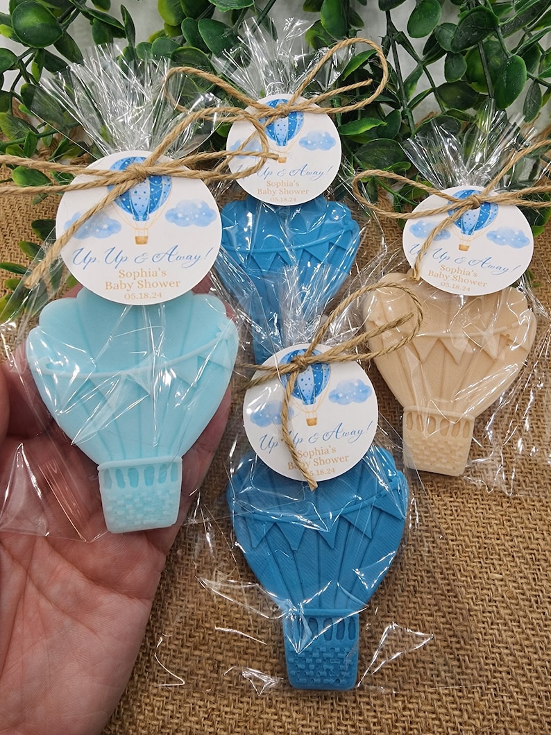 Hot Air Balloon Soap Favors Baby Shower Gift for Boy Girl up up and ...