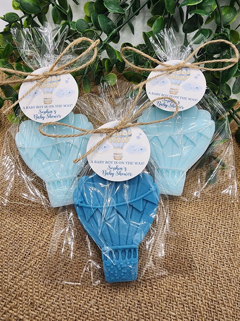 Hot Air Balloon Soap Favors Baby Shower Gift for Boy Girl up up and ...