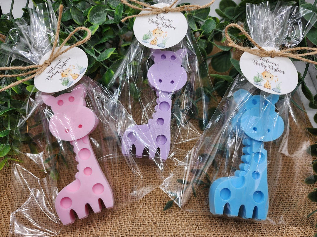 Giraffe Soap Favors Safari Animal Soap Girrafe Baby Shower Soap Favors ...