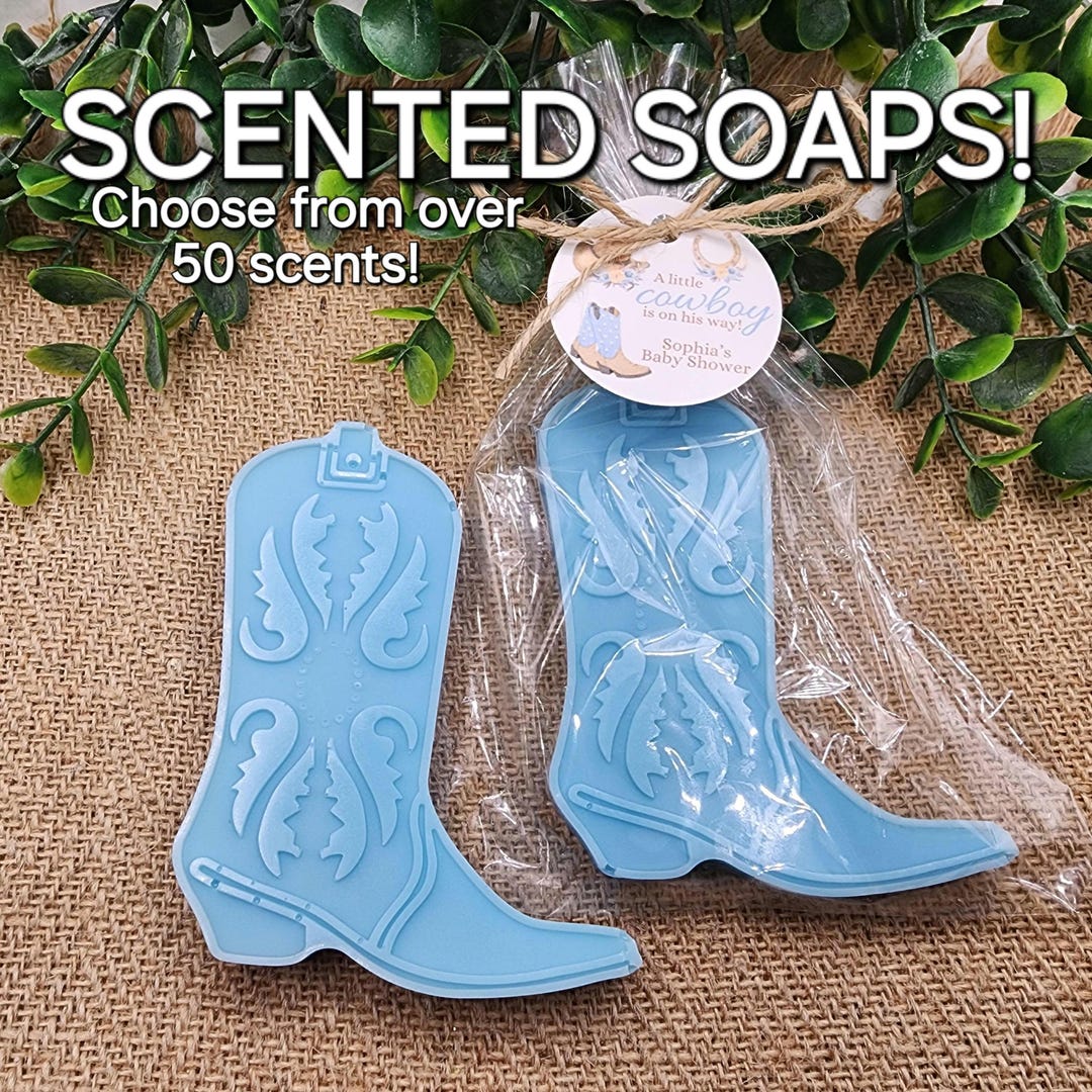 Western Soap Favors Cowboy Boot Baby Shower Mexican Fiesta Wedding ...