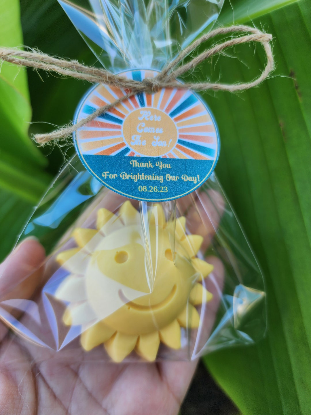 Sun Baby Shower Soap Favors Sunshine Soap Here Comes the Son Soap Baby ...