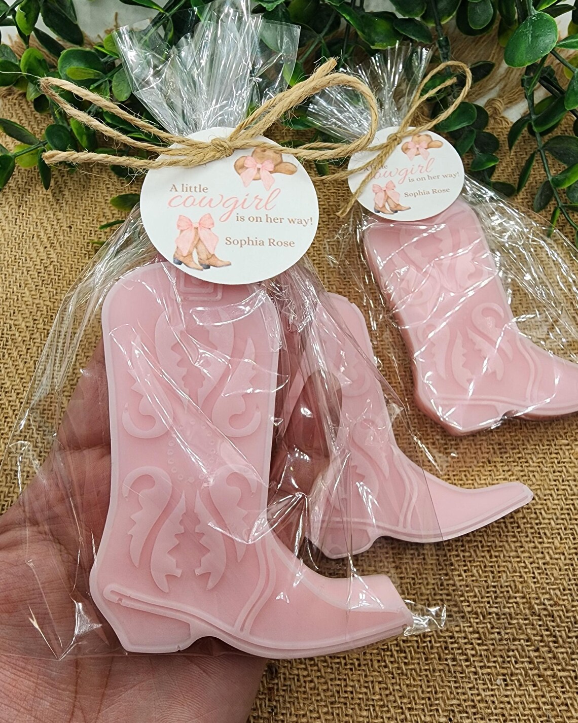 Western Boot Soap Favors Cowboy Baby Shower Mexican Fiesta Wedding ...