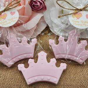 Princess Soap Favors Tiara Crown Baby Shower Favors Party Decorations ...