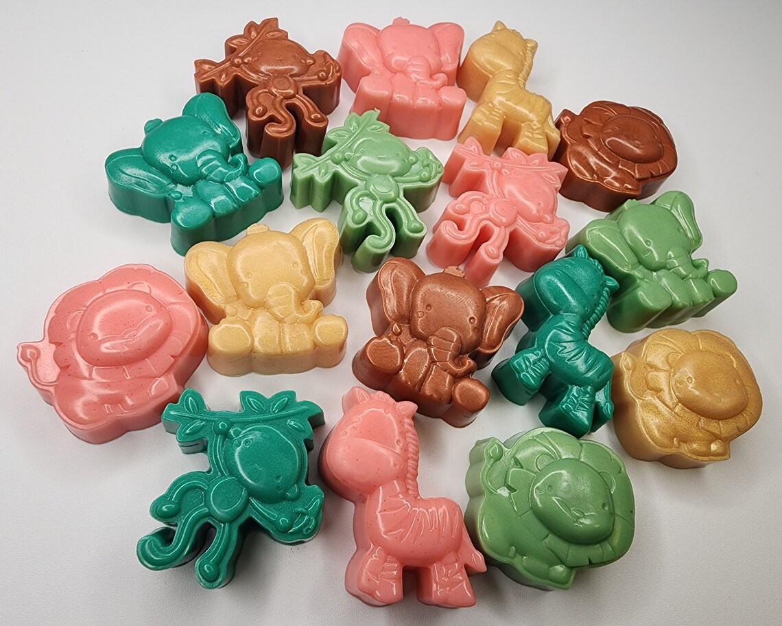 Baby Safari Soaps-baby Jungle Soap-baby Zebra Soap-baby Lion Soap-baby ...