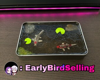 Resin Koi Fish Box - Etsy