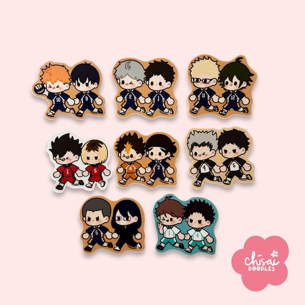 Haikyuu Stickers - Etsy