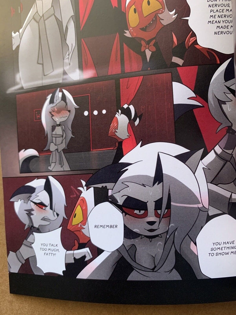 A Night With Loona | Helluva Boss Comic - Etsy