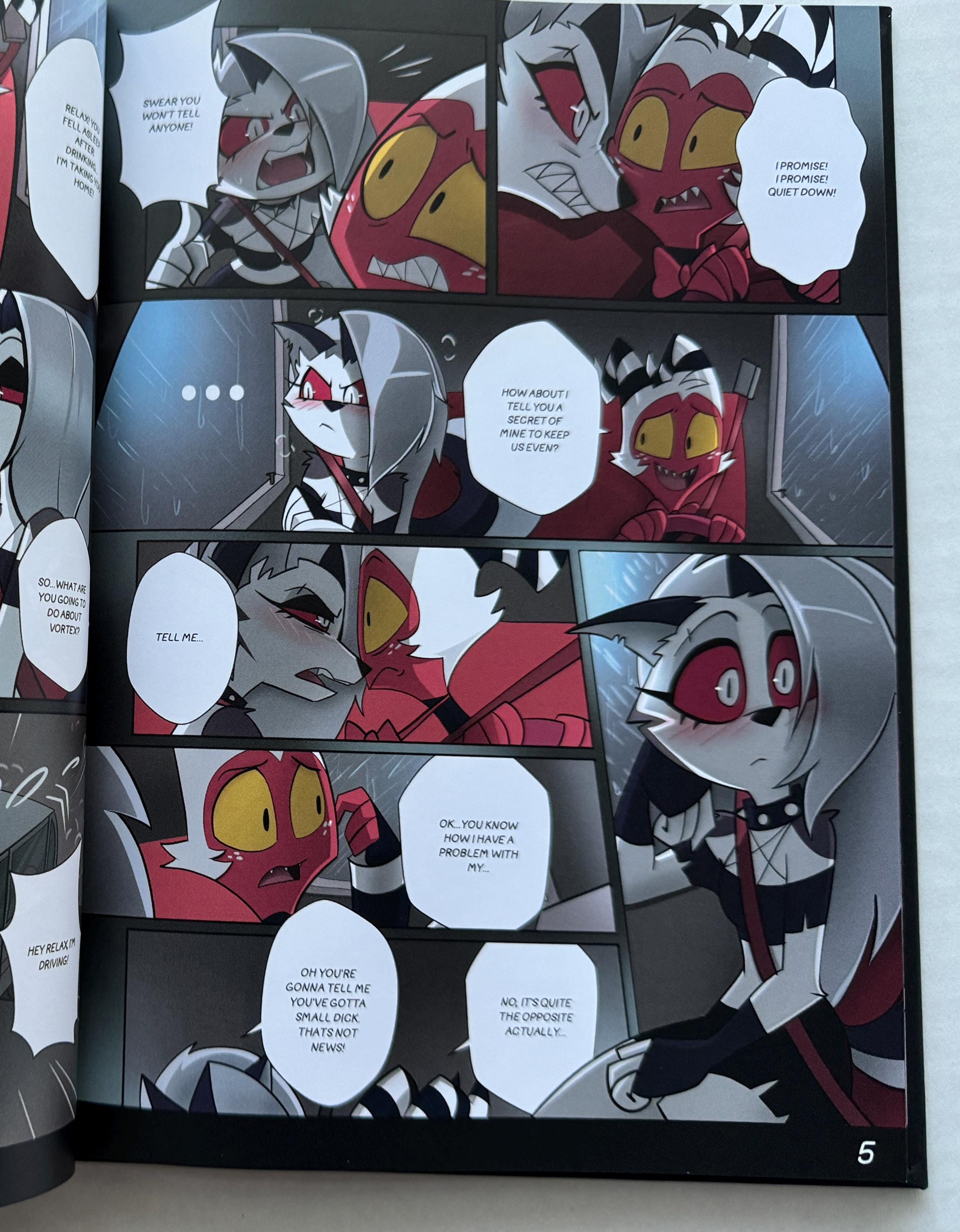 Una noche con Loona / Cómic Helluva Boss / Edición de tapa dura - Etsy España