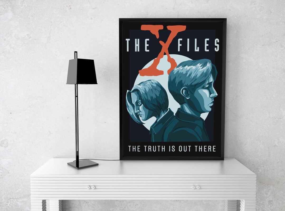 Mulder and Scully - the X-files Poster - Etsy
