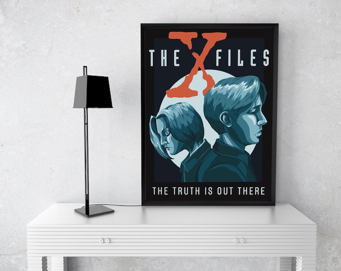 The X-files - Poster Print - Etsy Canada