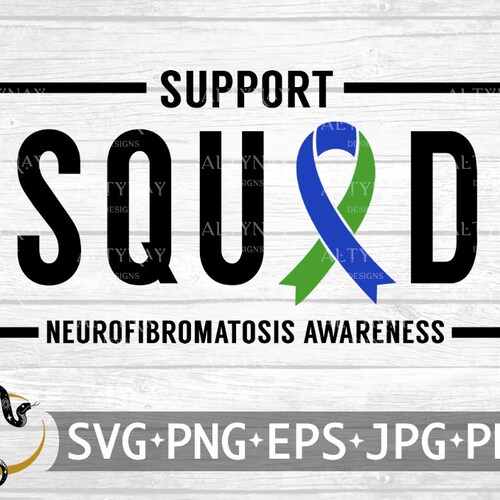 Neurofibromatosis Awareness Butterfly Ribbon SVG - Etsy