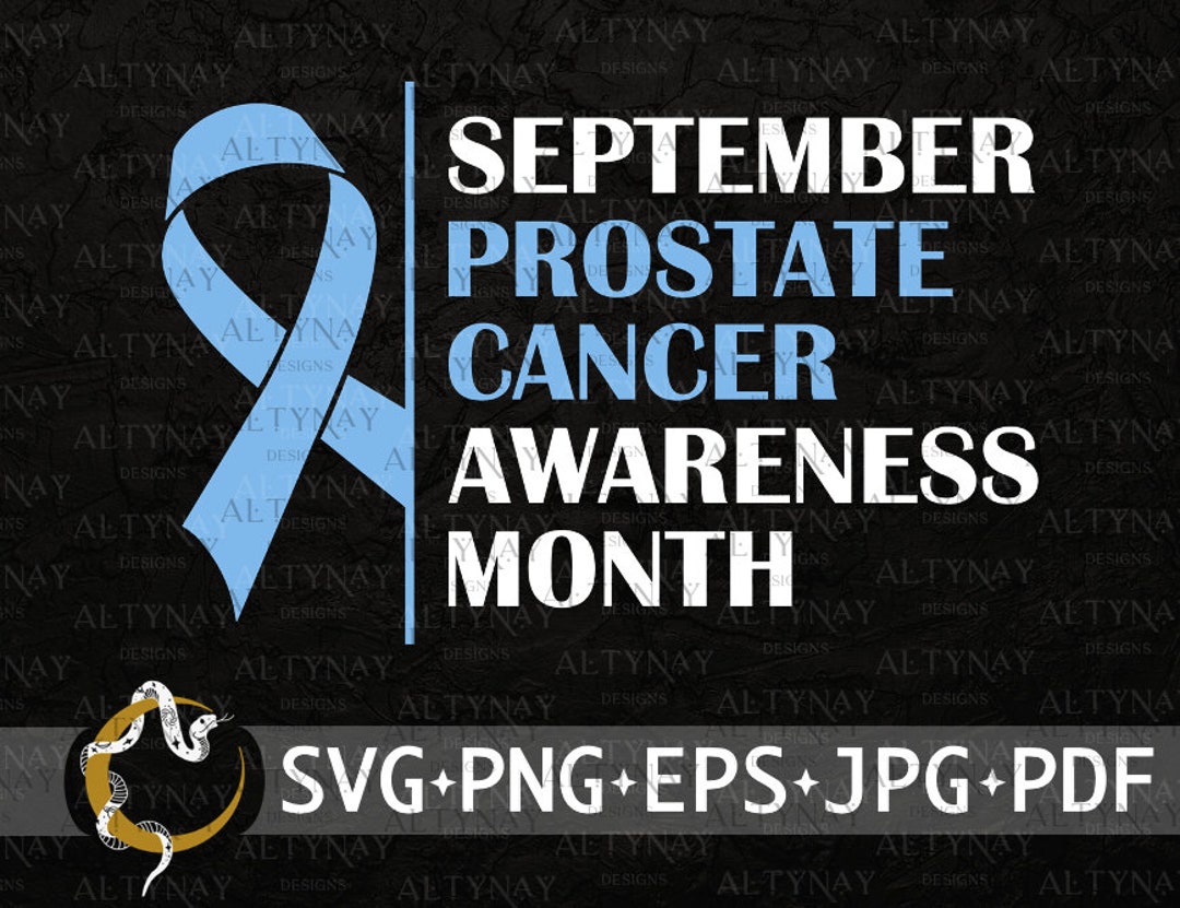 Prostate Cancer Awareness Month SVG, Prostate Cancer Awareness SVG ...