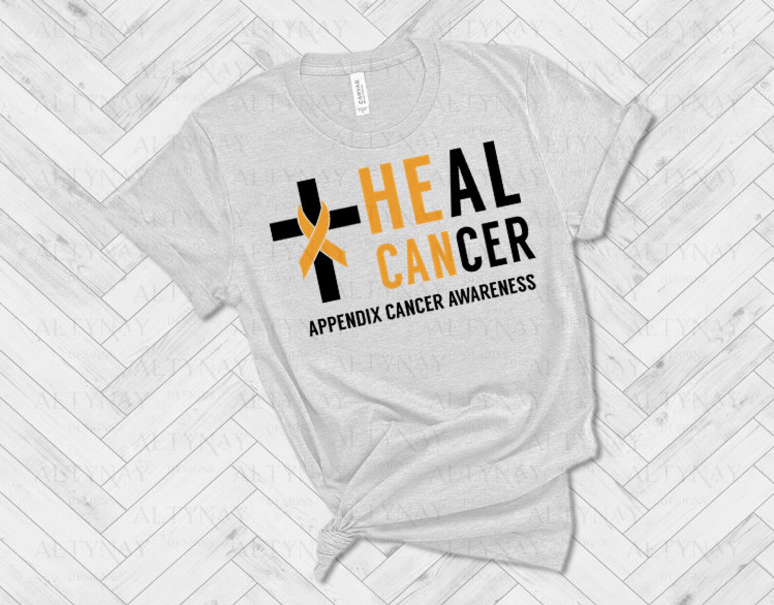 Heal Appendix Cancer Cross Ribbon SVG, Appendix Cancer Awareness SVG ...