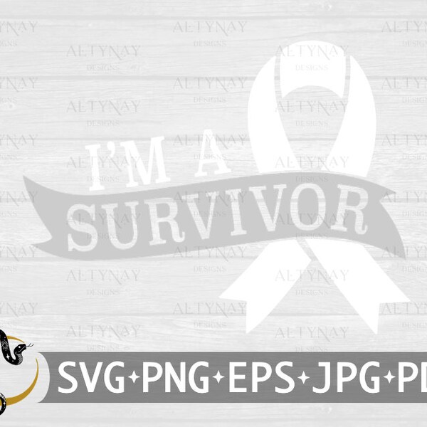 Survivor Svg - Etsy