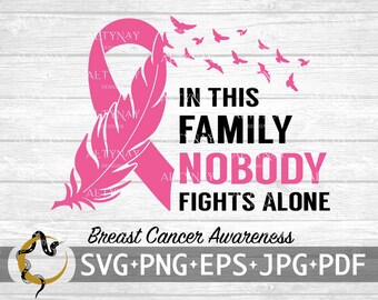 Feather Cancer Bundle Ribbon SVG Breast Colon Ovarian Cancer - Etsy