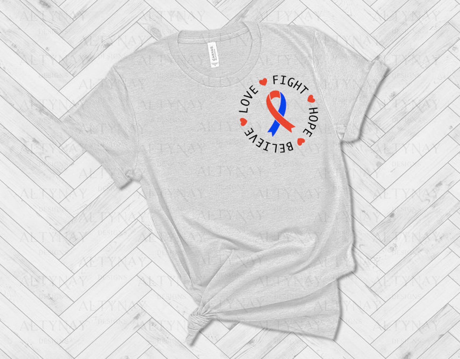 Congenital Heart Disease Ribbon SVG Pulmonary Fibrosis - Etsy